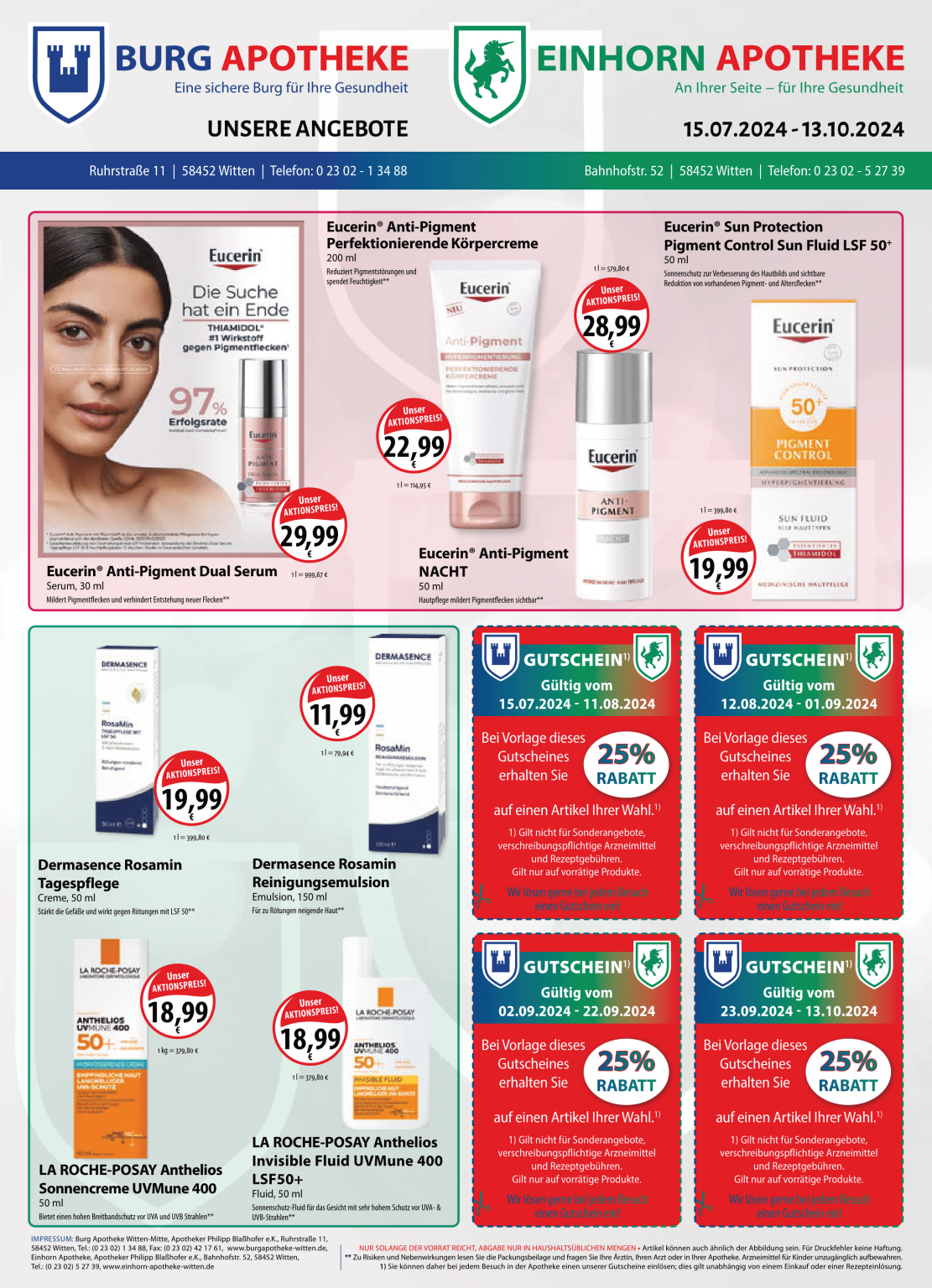 Homepage - Einhorn-Apotheke in Witten